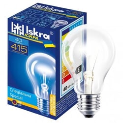 Spuldze, E27, 40W, Iskra | Hestio.lv